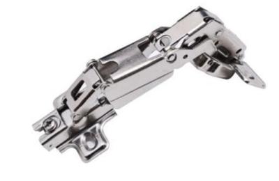 China Steel Hydraulic Replacement Cabinet Door Hinges Slide On Clip On 165 Degree for sale