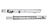 China Replacement Soft Close Drawer Slides Cupboard Drawer Runners 2 Fold 27mm for sale