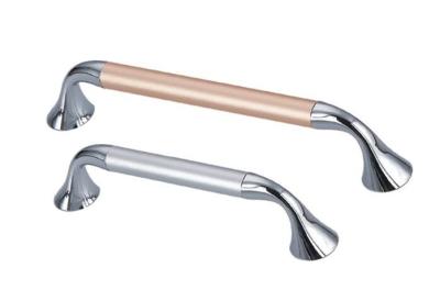 China Zinc + Aluminium Alloy Kitchen Cupboard And Drawer Handles OEM Service for sale