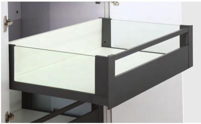 China High Inner Tandem Box Drawer For Kitchen Cabinet , Soft Close Drawer System for sale