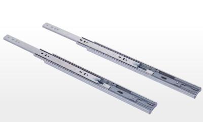 China Steel Furniture Fittings Hardware Self Closing Ball Bearing Slide Full Extension for sale