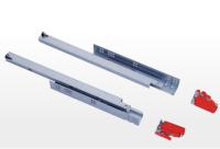 China 3 Fold Concealed Full Extension Drawer Slides , Furniture Drawer Slides Soft Close for sale