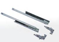 China 2 Fold Furniture Fittings Hardware Concealed Desk Drawer Slides With Locking Device for sale