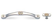 China European Style Kitchen Door Knobs And Handles With Zinc Alloy Material for sale