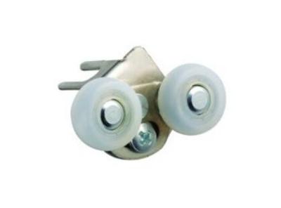 China Upper Wheel Sliding door wheels/rollers for cabinet/dresser door Plastic+Iron for sale