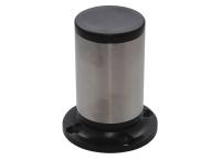 China Stainless Steel Plastic Adjustable Furniture Legs With Chrome Plated / Bsn Finish for sale