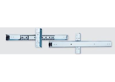 China Cross Shaped 35mm Full Extension Drawer Slides Soft Close For Amusement Cabinet for sale