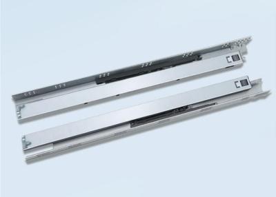 China 3- Fold Soft Closing Full Extension Concealed Undermount Drawer Slides with Locking Device for sale