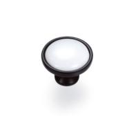 China Round Top Door And Cabinet Handles With One Hole Deformation Resistance for sale