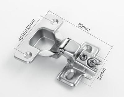 China 26mm Thick 3D Adjustment  Soft Close Cabinet Door Hinges for sale