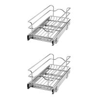 China Simple Kitchen Cabinet Basket Iron Material W110 X D410 X H470mm Oem Service for sale