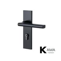 China Wooden Doors Mortise Door Lock Handle 58mm With Aluminum Oxide Lock Body for sale