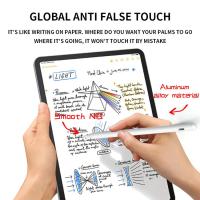 China Personalised Aluminum LCD Writing Tablet Pen Palm Rejection Stylus For Ipad for sale