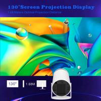 China Projection Size 20-200 Inches 4K HD Projector with Audio Light Source LED for sale