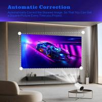 China 1G Buffer Memory Full HD LCD Projector with Quad-core ARM Cortex-A53 CPU for sale
