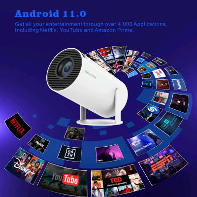 China High Brightness 4K HD Projector 120 ANSI Lumens Vulkan 1.1 GPU AW869A Dual Band WiFi6 for sale