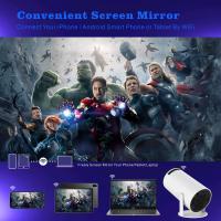 China Smart Projector 1080P Home Theater Projector with 8000K ± 1000K Color Temperature for sale