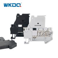 China ST4 - HESI Fuse Spring Terminal Block Cage Connector Din Rail Mounted for sale