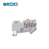 China ST 4-MT Knife Disconnect Terminal Blocks 400V DIN Rail NS 35 for sale