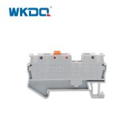 China ST 4-MT Knife Disconnect Terminal Blocks 400V DIN Rail NS 35 for sale