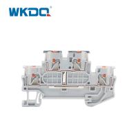 China JPTTB 1.5 / S-PV Push In Terminal Block Nylon PA66 V0 With Equipotential Bonder for sale