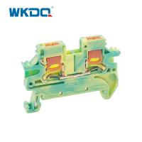 China JPTV 2.5 PE Push In Side Terminal Block Nylon PA66 Entry Earth for sale