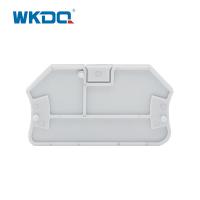 China D-JPTV 2.5/4 Terminal Block End Cover Plate Cap PA66 Anti Flamming for sale