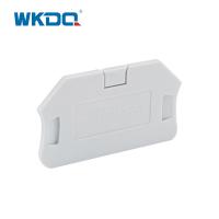 China D-JPTV 2.5/4 Terminal Block End Cover Plate Cap PA66 Anti Flamming for sale