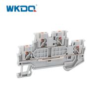 China JPTTB 1.5/S Double Level Push In Terminal Block Din Rail 1.5 Mm2 for sale