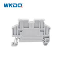 China Utra Thin 35mm Din Rail Terminal Block End Bracket Stop Clamp for sale