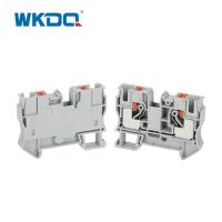 China JPT 10 Terminal Block Push In Connecting Din Rail Mounted 10 Mm for sale