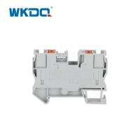 China JPT 10 Terminal Block Push In Connecting Din Rail Mounted 10 Mm for sale