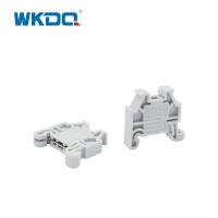 China 15 Mm Din Rail 35mm End Clamp Terminal Block End Stop / End Bracket for sale