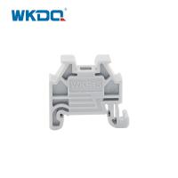 China 15 Mm Din Rail 35mm End Clamp Terminal Block End Stop / End Bracket for sale