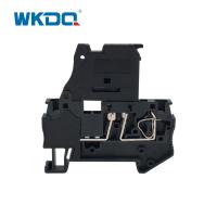 China ST4-HESILED Fuse Led Terminal Block Spring Clamp Wiring 300V for sale