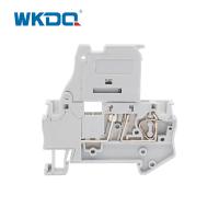 China ST4 - HESI Fuse Spring Terminal Block Cage Connector Din Rail Mounted for sale