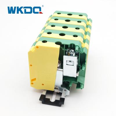 China USLKG 95 Ground Terminal Block Din Rail Installation 95 Mm² for sale