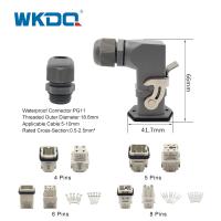 China Heavy Duty Connector / Aviation Connectors Side Entry 2.5mm² for sale