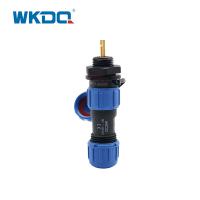 China Male And Female Waterproof Connector Threaded Coupling Wk11 Rear Nut In Line Cable for sale