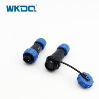 China Pin Panel Mounting Hole Waterproof Connector Portable Electric IP68 Underwater Wk13 Docking for sale