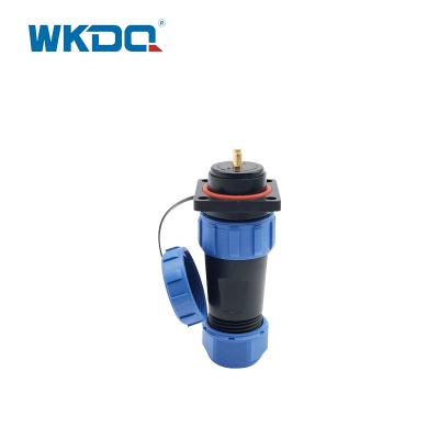 China Wk21 Threaded Plug Socket Waterproof Connector Inline Mount Wire Cable Coupler Aviation for sale