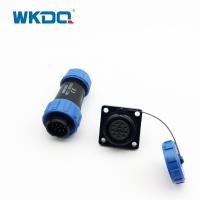 China Wk21 Threaded Plug Socket Waterproof Connector Inline Mount Wire Cable Coupler Aviation for sale