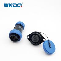 China Circular Wk29 Flange Waterproof Connector IP68 Aviation Cable Wire Plug Mount Socket Sp29 for sale