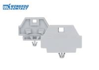 China 261-361B Strip Spring Clamp Terminal Block Connector Mini Rail With Mounting Carrier for sale