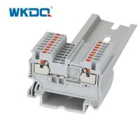 China Nylon PA66 Din Rail NS35  Terminal Block for sale