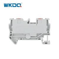 China DIN Rail 4sqmm Spring  Push In Terminal Block for sale