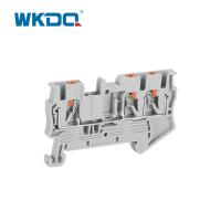 China Spring Cage Connection Din Rail 2.5mm Terminal Block for sale