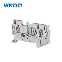 China Spring Cage Connection Din Rail 2.5mm Terminal Block for sale