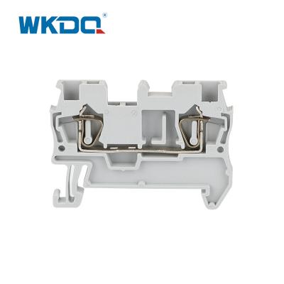 China 16 AWG Flame Resistant Nylon PA66 Spring Terminal Block for sale
