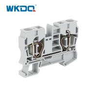 China Screwless Din Rail Nylon PA66 JST 10 Spring Terminal Block for sale